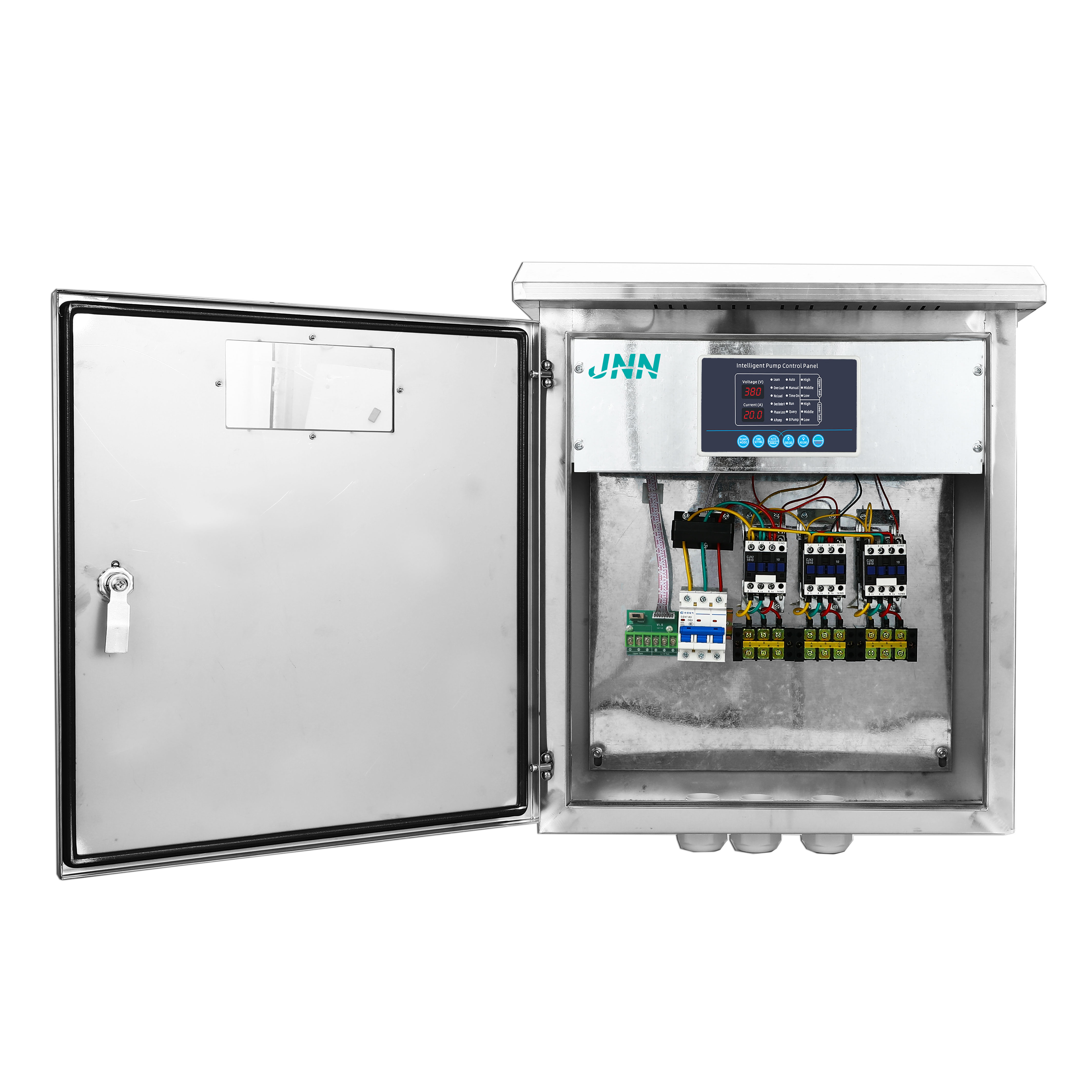 Caja de panel de control de la bomba dúplex de 15kW/400 VAC del ...